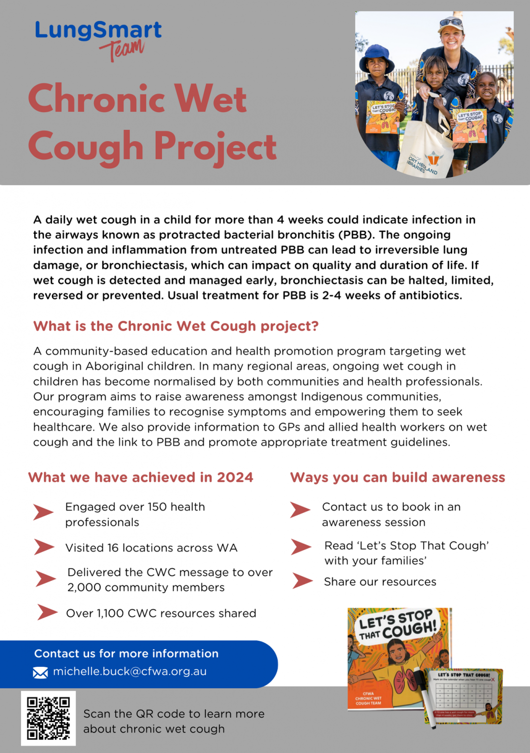 Chronic Wet Cough | Cystic Fibrosis WA